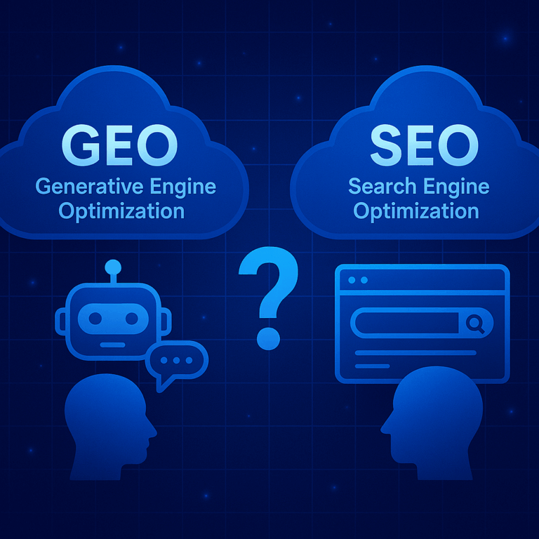 GEO คืออะไร? ต่างจาก SEO ยังไง? - Siam webdesign รับออกแบบเว็บไซต์ ...
